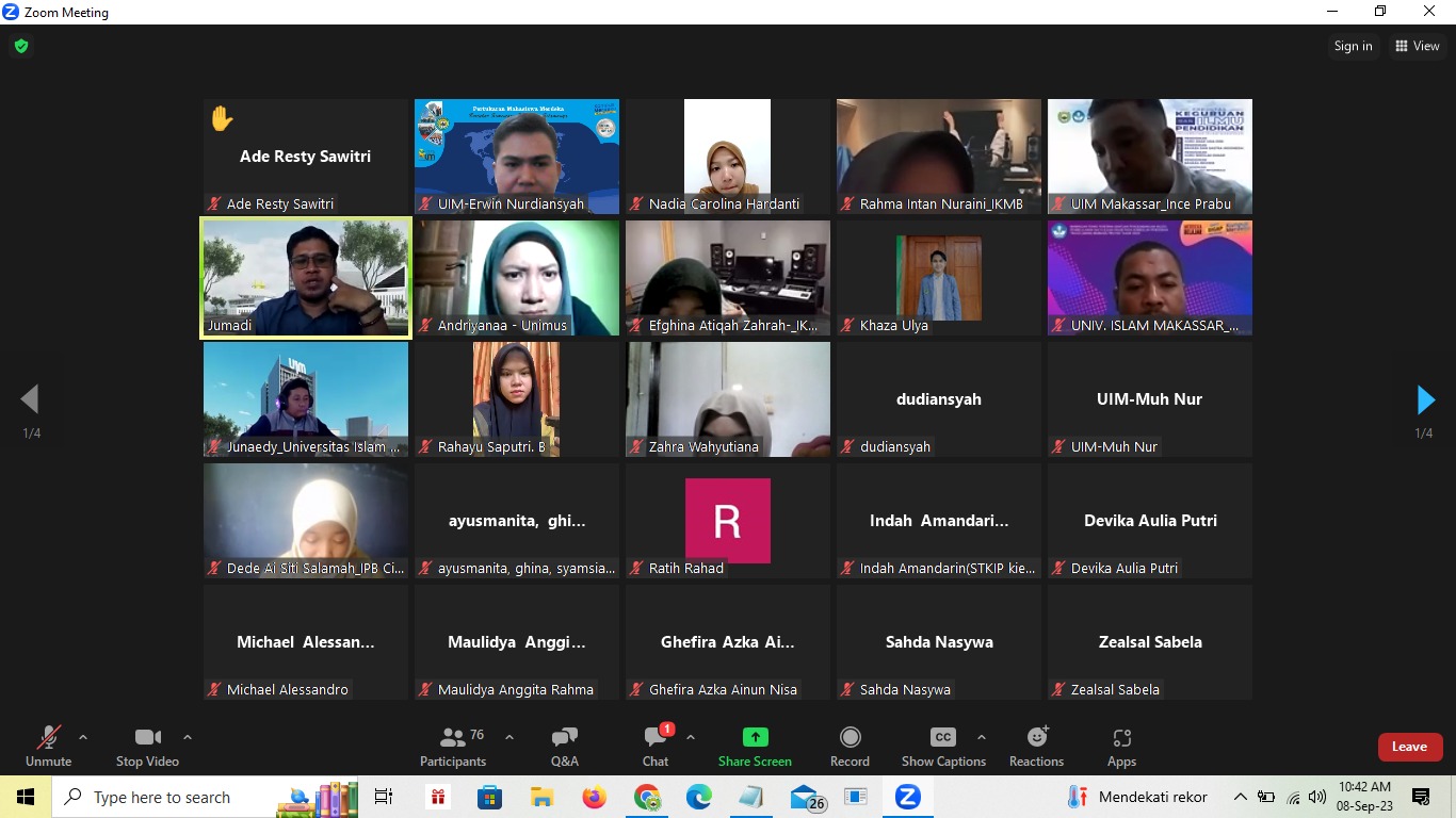 Sebelum Sambut Mahasiswa Inbound, UIM Al-Gazali Gelar Sosialisasi Smart ...