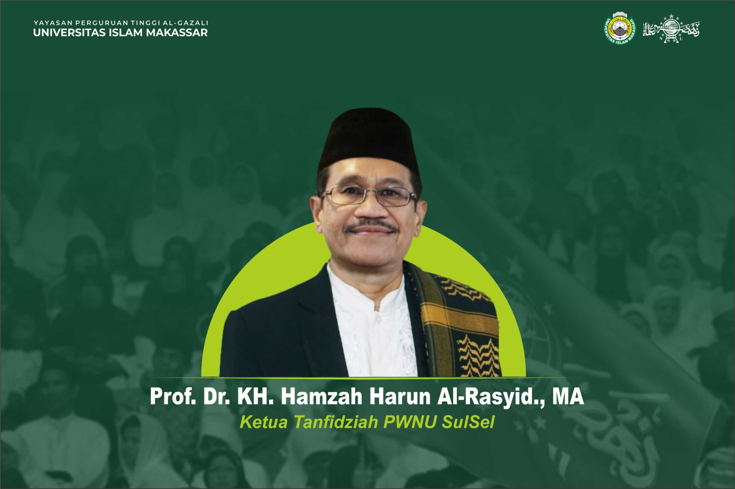 Ketua Tanfidziyah PWNU Sulsel, Profil Singkat Kiai Hamzah Harun
