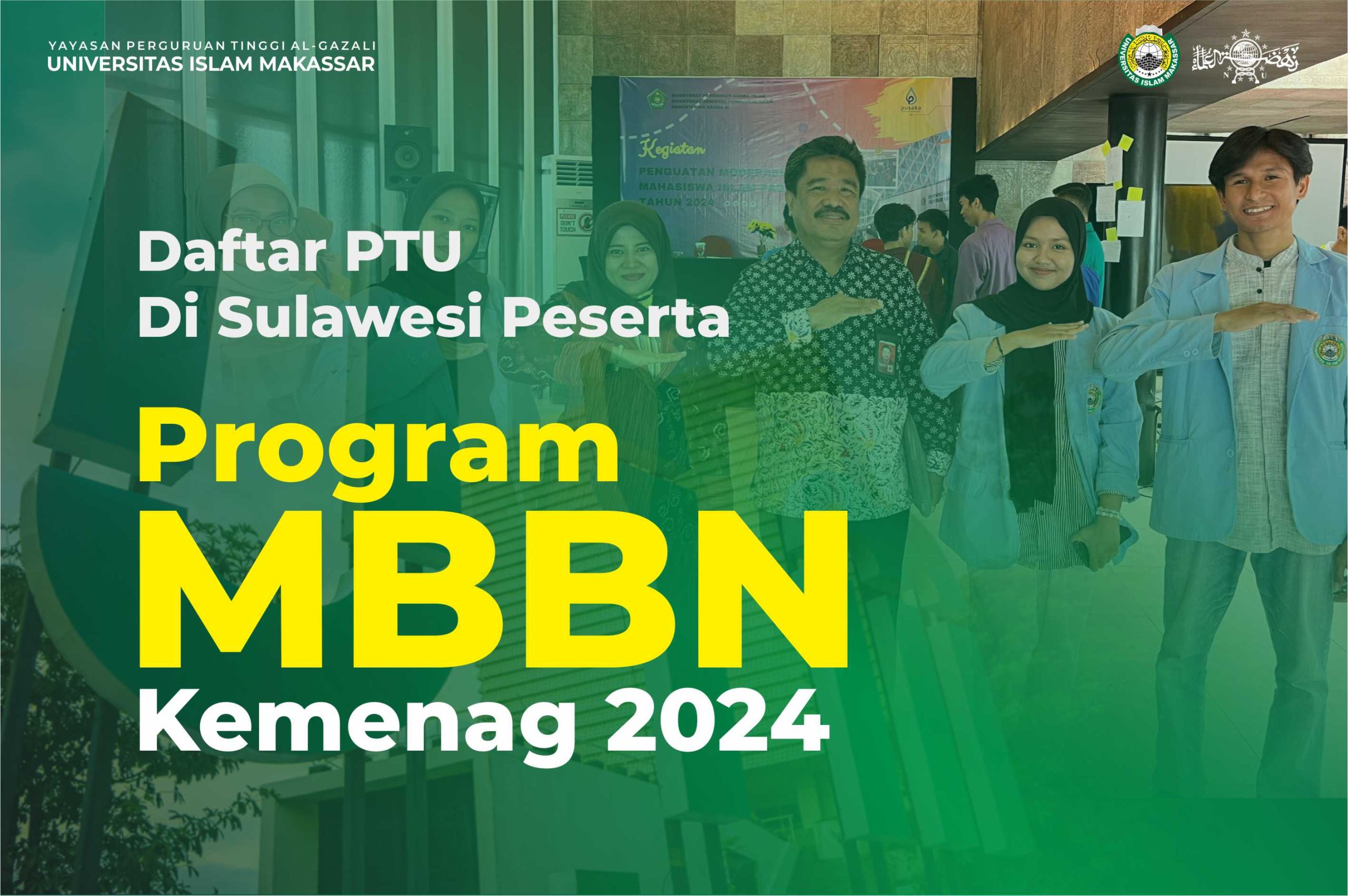 Daftar PTU Sulawesi Peserta Program MBBN Kemenag 2024