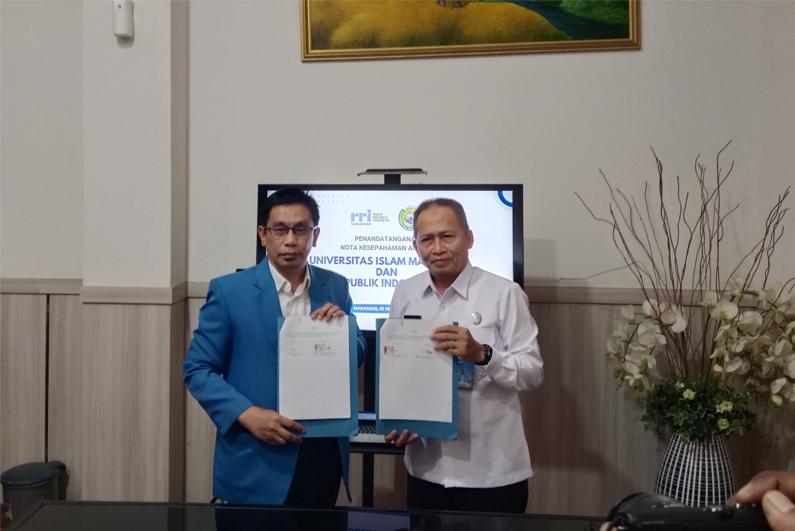 UIM dan RRI Makassar Sinergi, Mahasiswa Kesempatan Magang